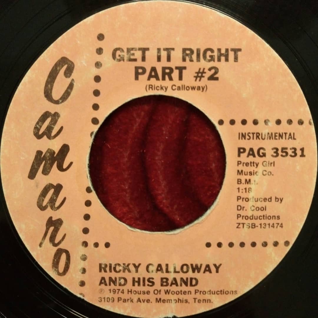 Ricky Calloway And His N.T. Express - Get It Right ⋆ Florian Keller ...